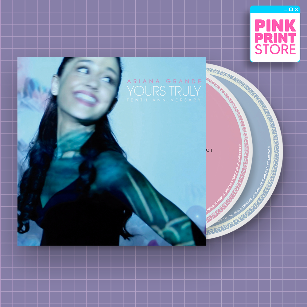 ARIANA GRANDE - YOURS TRULY (TENTH ANNIVERSARY EDITION) [FAN MADE] | Shopee Brasil