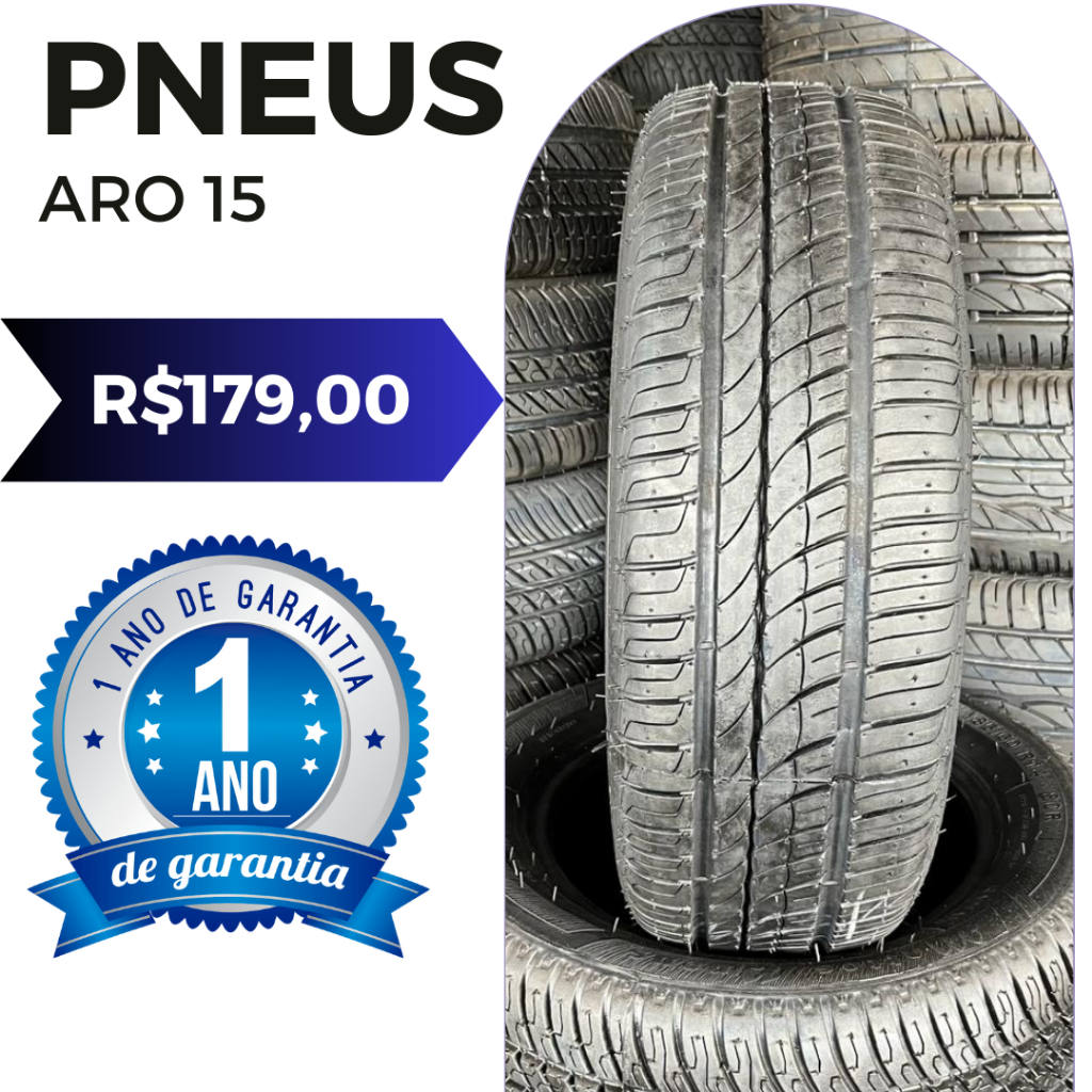 Pneu aro 15 Nacional 185-65-15 | Shopee Brasil