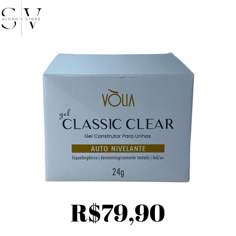 GEL VOLIA CLASSIC CLEAR 24g | Shopee Brasil