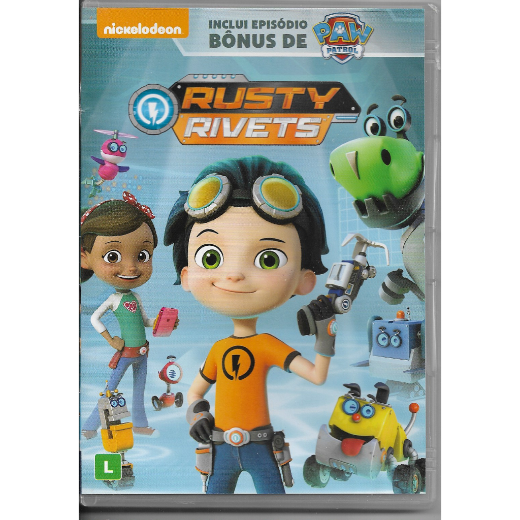 DVD Infantil Animação Rusty Rivests ( Novo e Lacrado ) | Shopee Brasil
