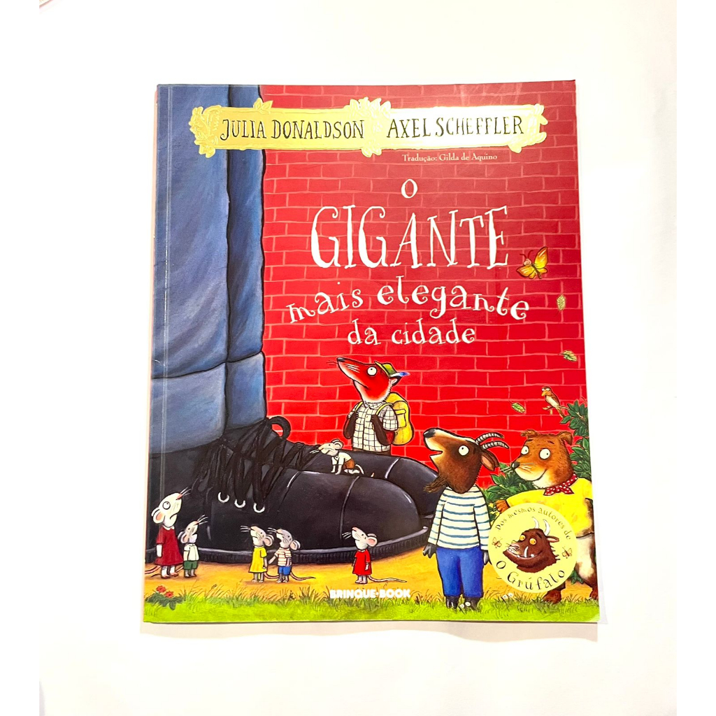 Livro O Gigante Mais Elegante Da Cidade | Shopee Brasil