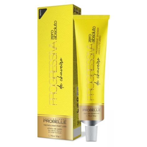 Progressiva de Chuveiro Zero Absoluto 50g PROBELLE | Shopee Brasil