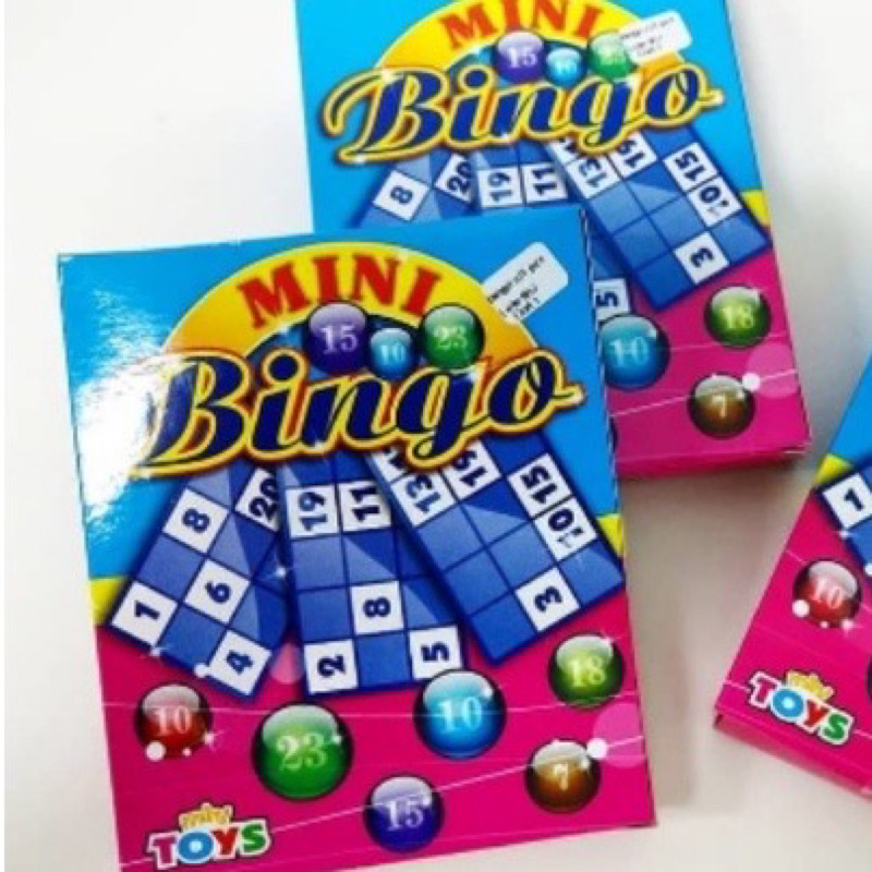 Mini Bingo Com 10 Cartelas | Shopee Brasil