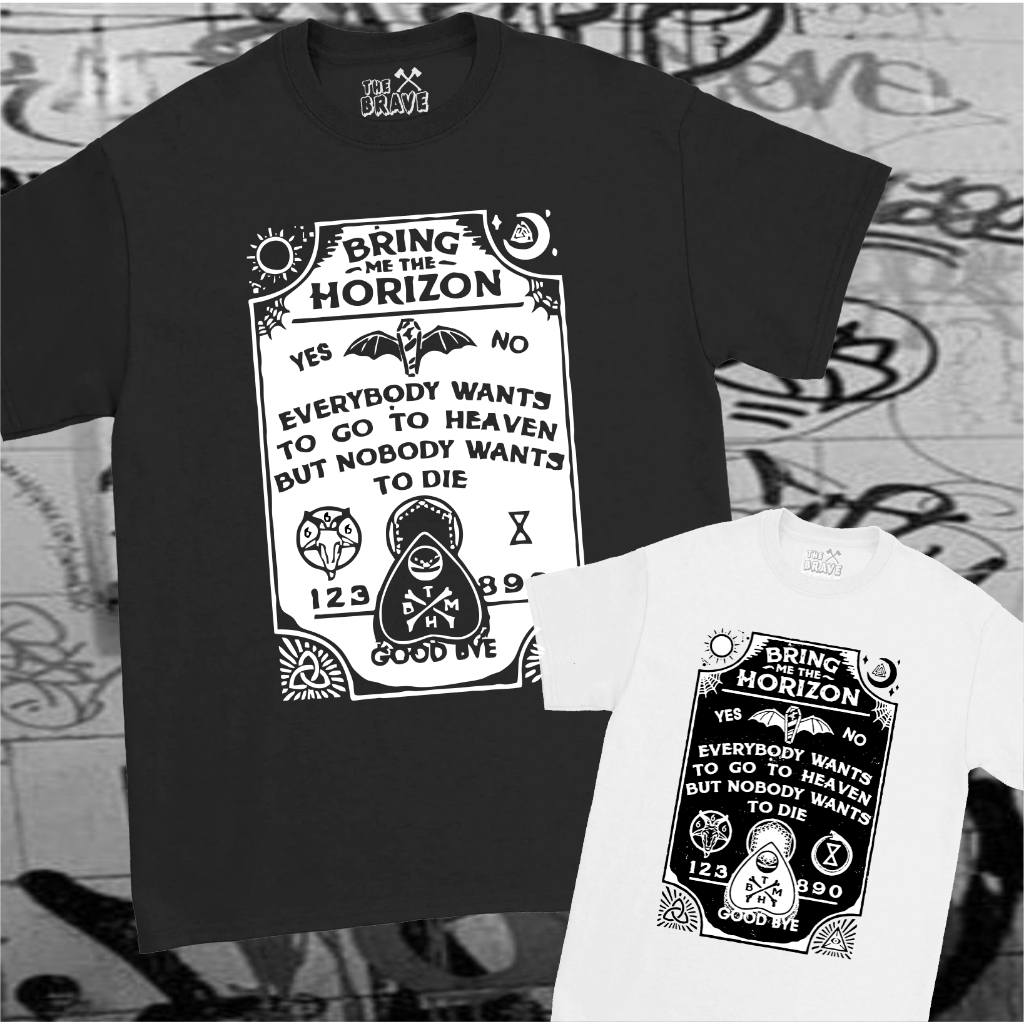 Camiseta Bmth Bring Me The Horizon Ouija Shopee Brasil