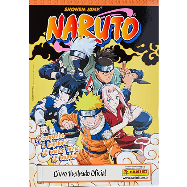 album naruto shonen jump panini completo | Shopee Brasil