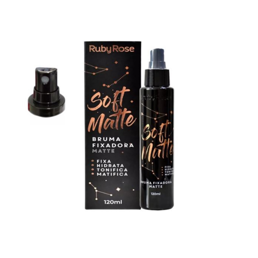 Bruma fixadora soft matte Ruby Rose | Shopee Brasil