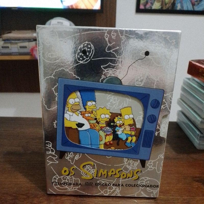 Box: Os Simpsons 1° Temporada - Edição de Colecionador | Shopee Brasil