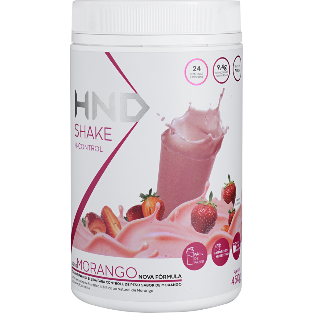 Shake H-Control Sabor Morango HND 450g | Shopee Brasil