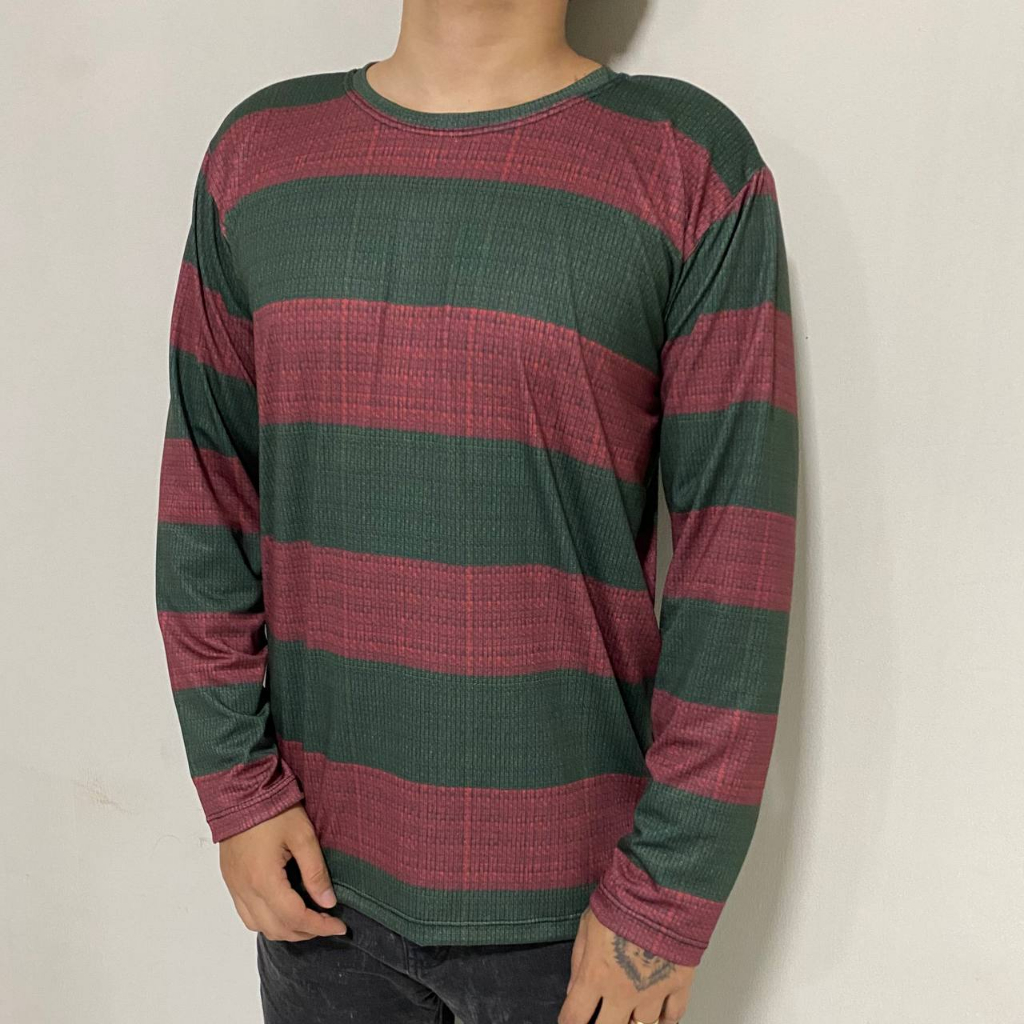 Camisa manga longa - Freddy krueger versão suéter terror horror trash ...