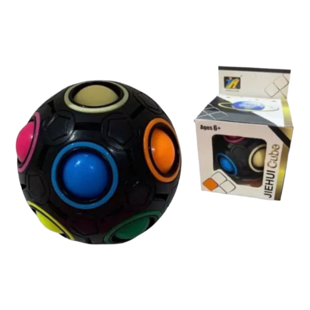 Cubo Bola Mágica Fidget Toy Bolinha Anti Stress Envio Rapido | Shopee ...