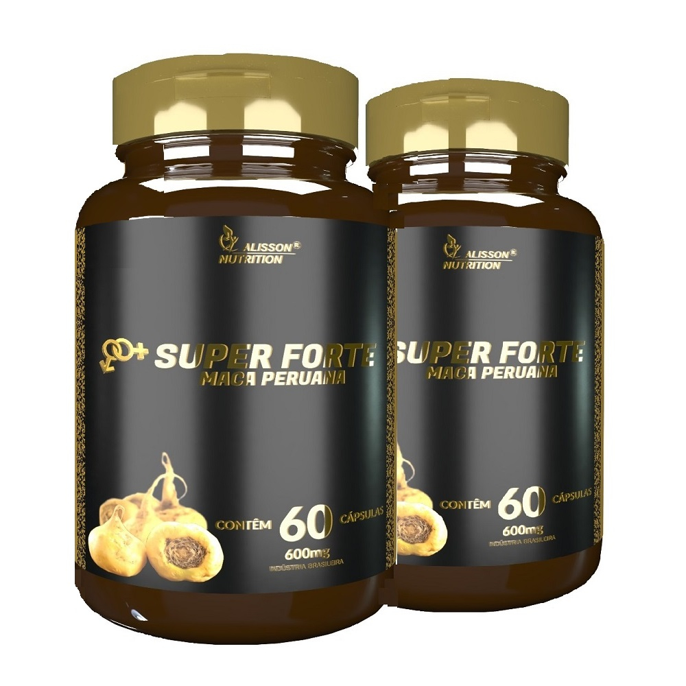 Suplemento Alimentar Maca Peruana Super Forte 120 Cápsulas | Shopee Brasil