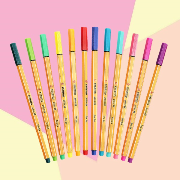 Stabilo 88 Fine Line 0.4 mm (unidade) | Shopee Brasil