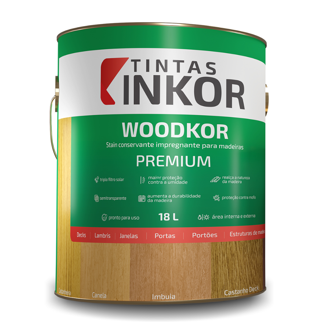 Tinta para madeira Stain Premium 18Lt Imbuia | Shopee Brasil