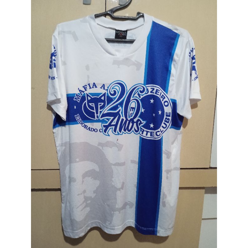 camisa torcida máfia azul do cruzeiro comando guerreiro eldorado ...