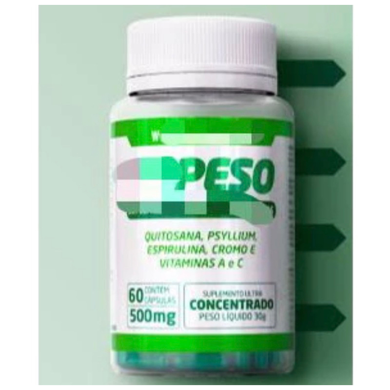 100 peso Emagrecedor 60 Cápsulas Natural Pote | Shopee Brasil