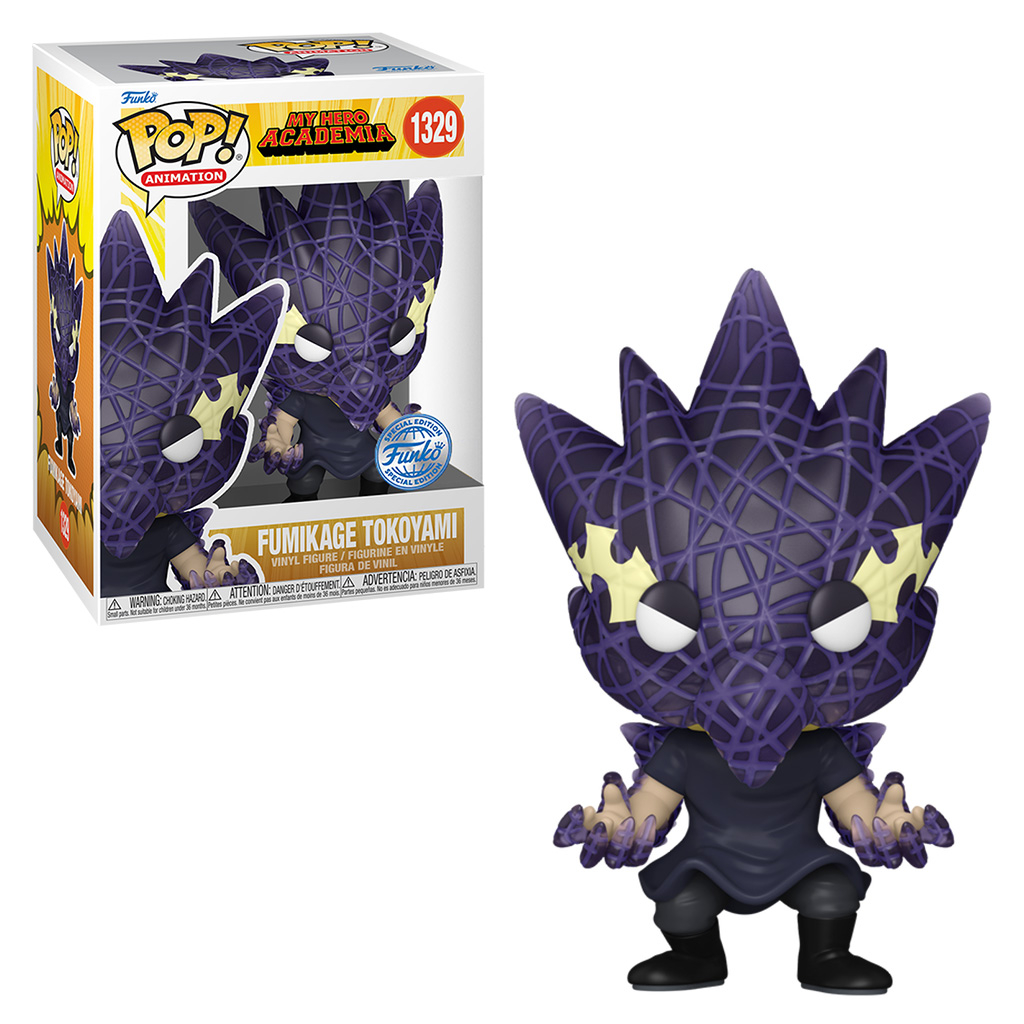 FUNKO POP ANIMATION MY HERO ACADEMIA EXCLUSIVE - FUMIKAGE TOKOYAMI 1329 ...