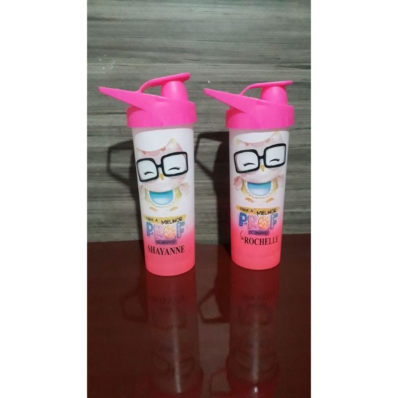 2 garrafas eco 480ml dia dos professores lembrancinhas | Shopee Brasil