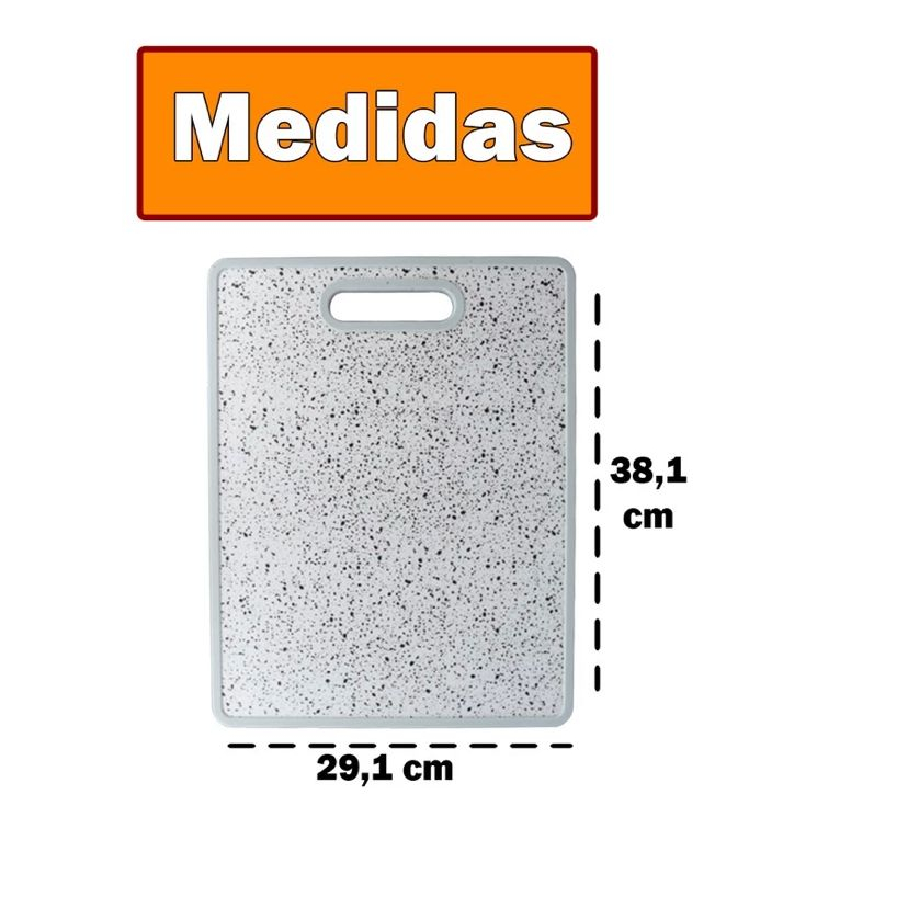 Tábua Em Pvc Para Corte De Carne E Legumes Ideal Churrasco 29,5X38X1CM ...