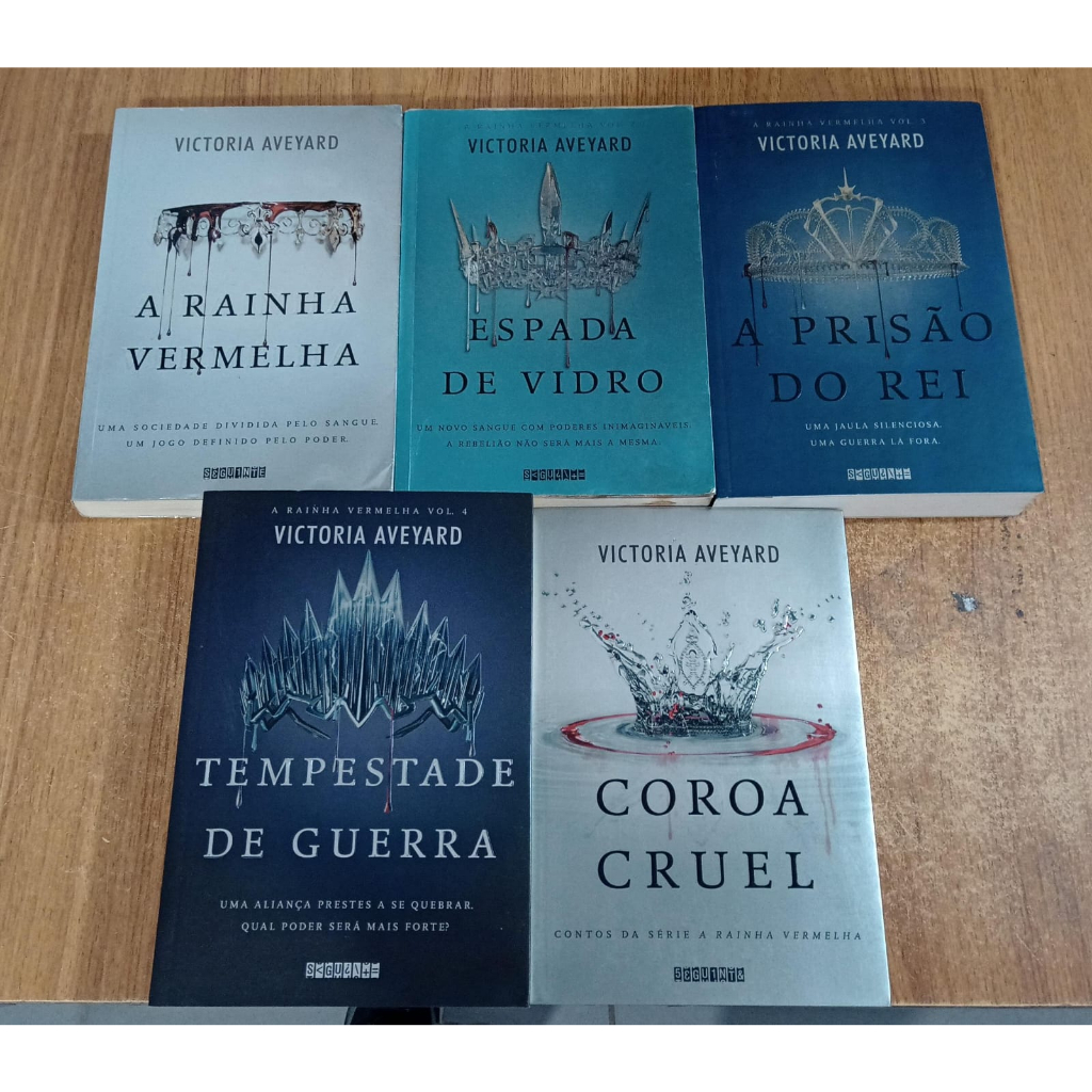 Livro Coleção Rainha Vermelha - Victoria Aveyard - Leia a Descrição ...