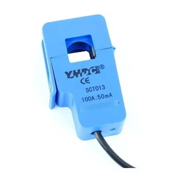 Sensor De Corrente Ac Não Invasivo Sct-013 - 100a 50ma | Shopee Brasil