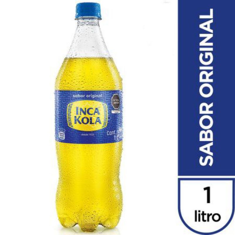 Inca Kola 1L 1 unidade produto peruano importado | Shopee Brasil