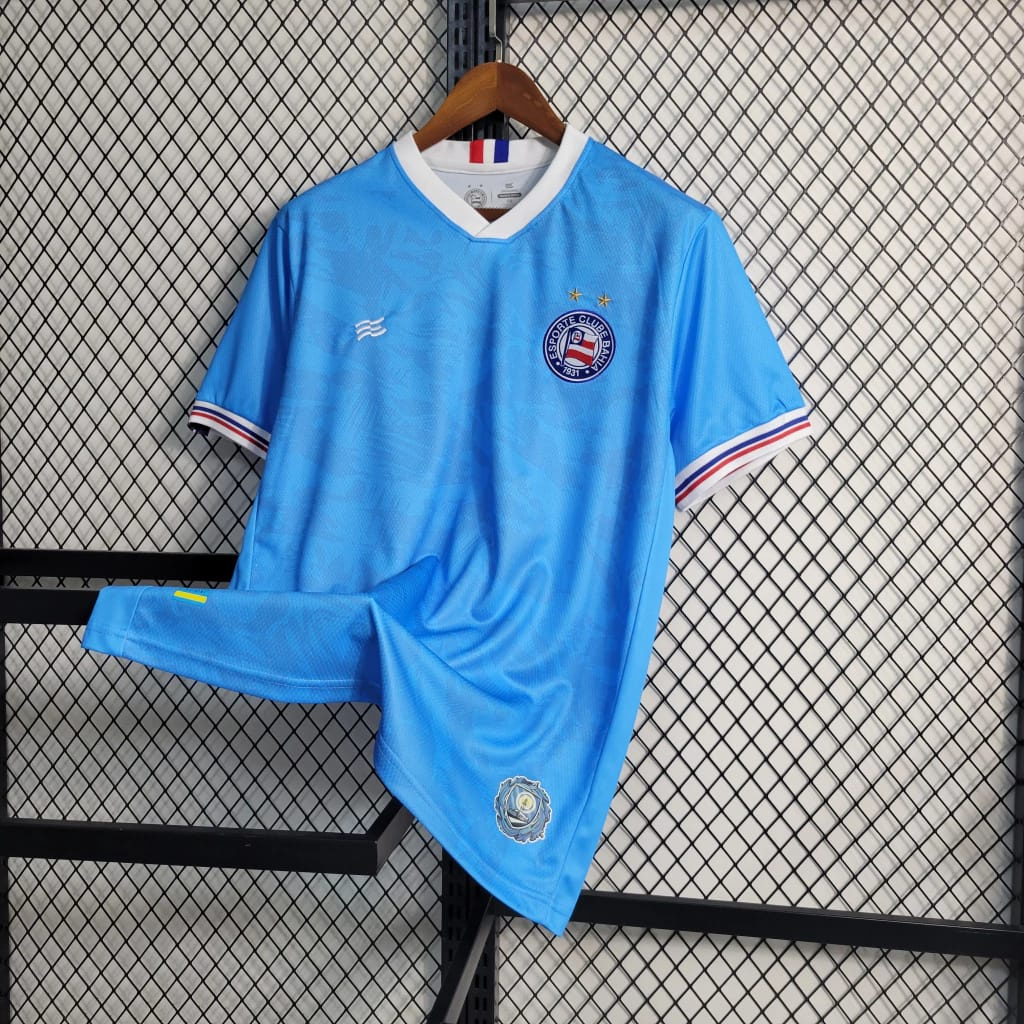 Nova Camisa do Bahia III 23/24 C/ Patrocínio I Envio Imediato I Azul Celeste !! | Shopee Brasil