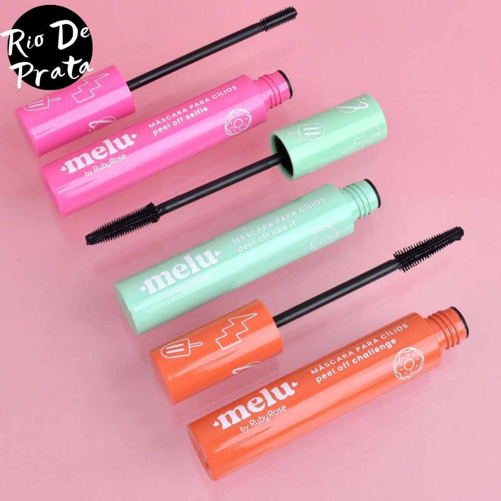 MASCARA DE CILIOS PEEL OFF MELU RUBY ROSE | Shopee Brasil