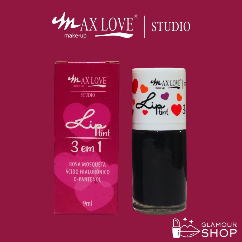 Lip Tint 3 em 1 Max Love | lip tint | max love | | maquiagem ...