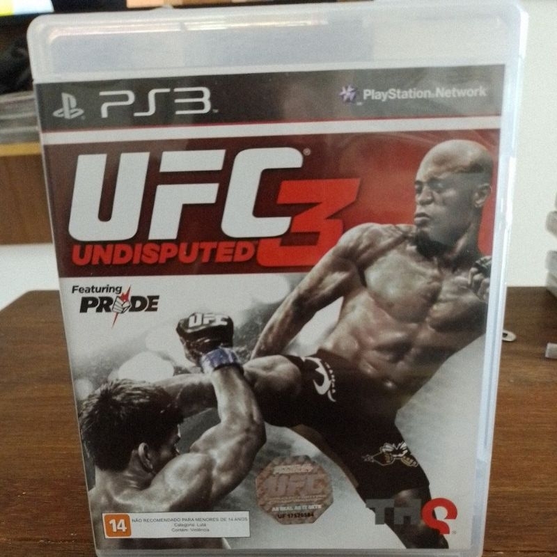PS3: UFC 3 - Undisputed - Mídia Física | Shopee Brasil