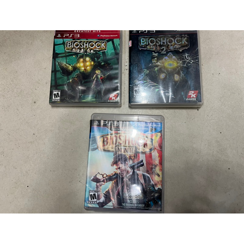 *bioshock 1, bioshock 2, bioshock infinite Ps3, mídia física | Shopee ...