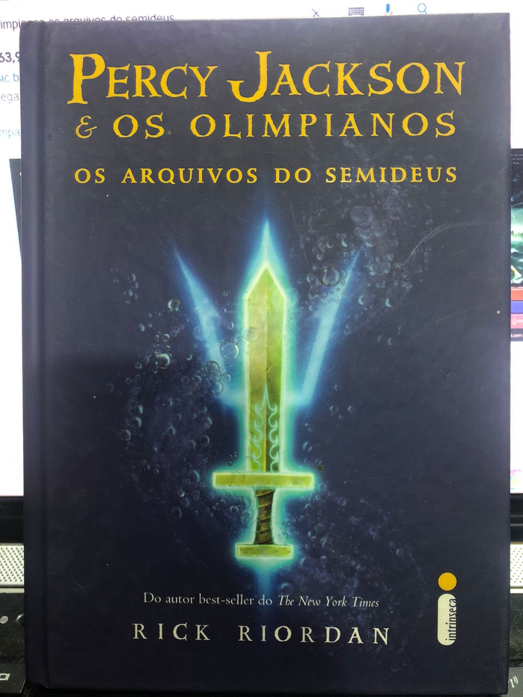 Percy Jackson E Os Olimpianos Os Arquivos Do Semideus Shopee Brasil