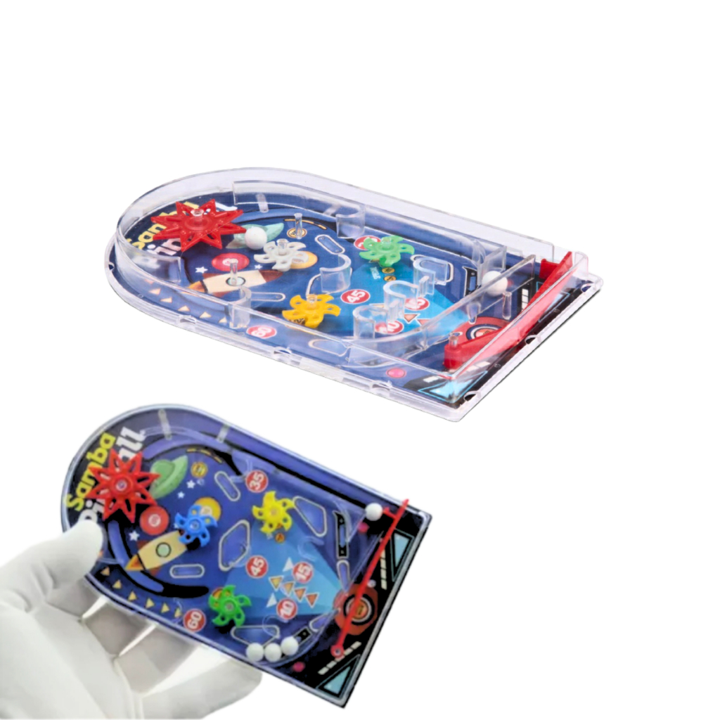 Brinquedo Portátil Jogo De Acertar Bolinhas Mini Pinball Infantil ...