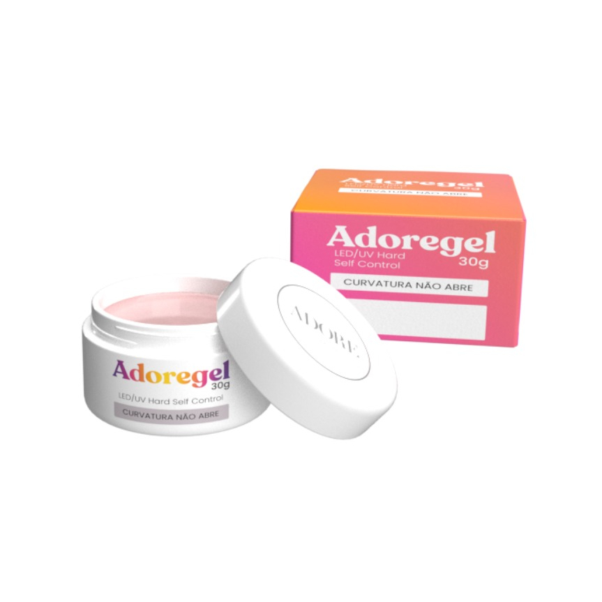 Gel adoregel LED/UV Glam Rose 30g | Shopee Brasil