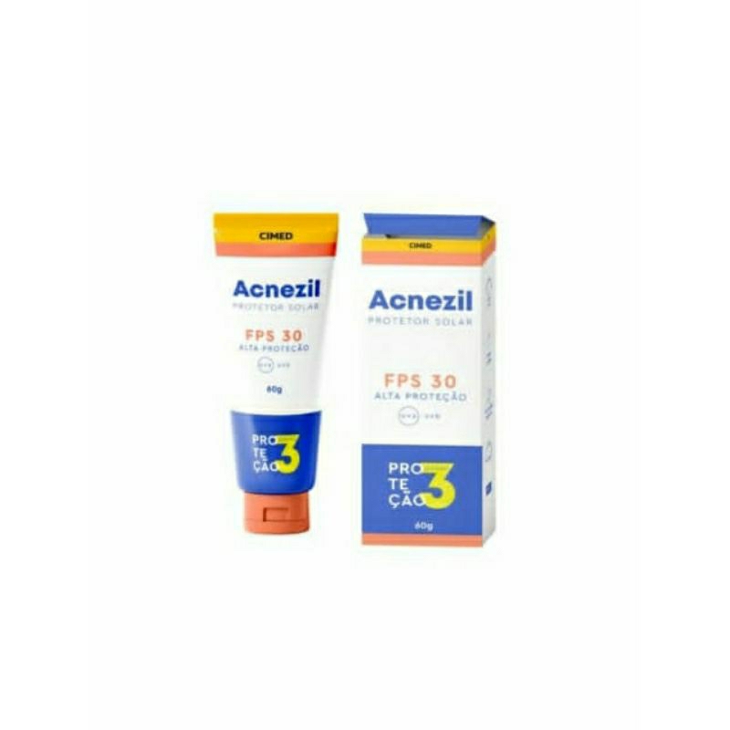 LINHA ACNEZIL PROTECAO SOLAR E TRATAMENTO COMPLETO 1 / 2 / 3. | Shopee ...