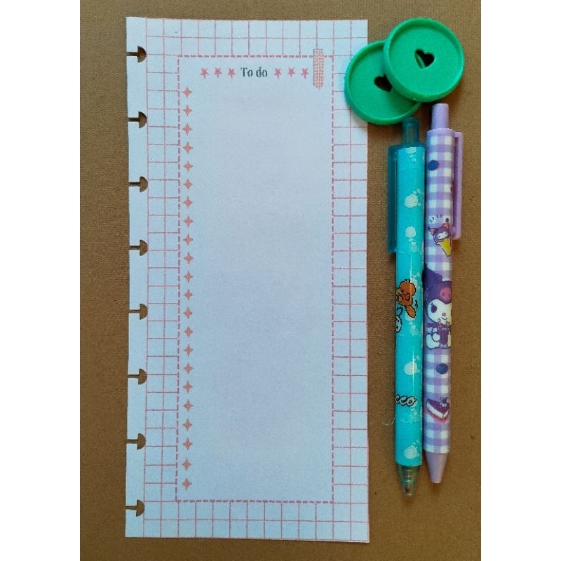 Bloco To Do List Rosa - Lista a Fazer -checklist- Caderno de Discos ...