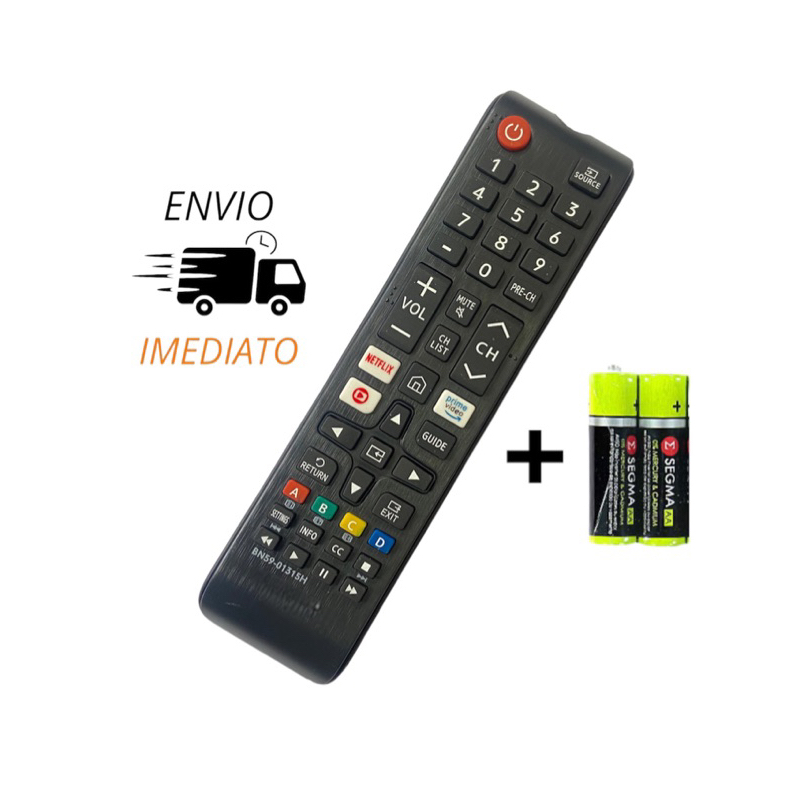 controle remoto para Samsung smart tv 4k 32 40 42 43 50 55 60 65 polegadas | Shopee Brasil