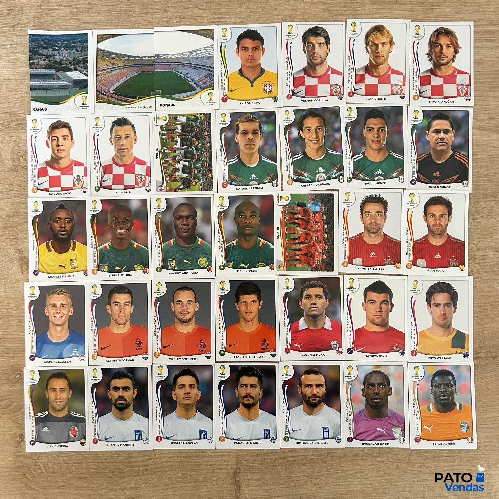 Figurinhas Copa do Mundo 2014 - Panini - Figuras Copa - R$ 1,00 por ...
