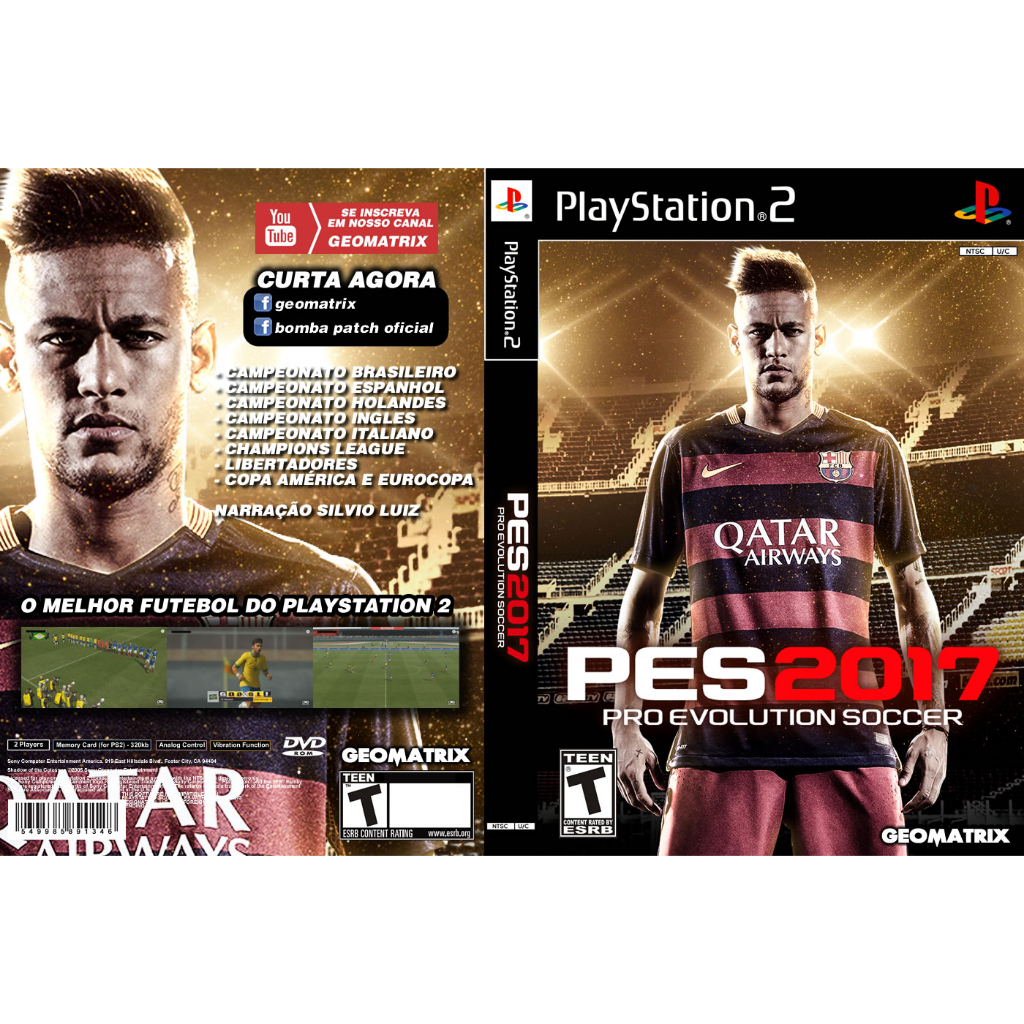 Pro Revolution Soccer 2017 - Jogo PlayStation One | Shopee Brasil