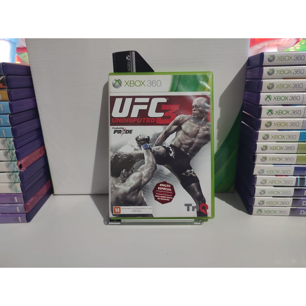 UFC 3 UNDISPUTED - XBOX 360 JOGO MIDIA FISICA ORIGINAL -X360 | Shopee ...