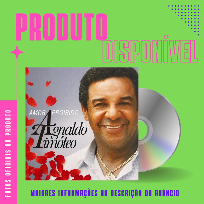 CD AGNALDO TIMÓTEO - AMOR PROIBIDO (Part. Especial: Ângela Maria ...