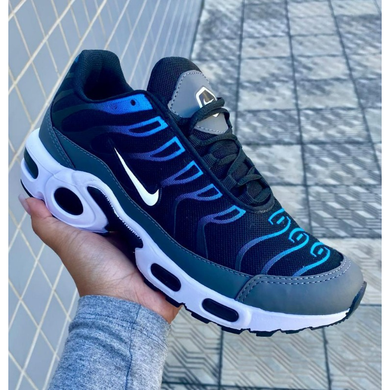 Tenis Nyke Air Max Plus Tn 95 Varias Cores Style Super Leve Macio ...