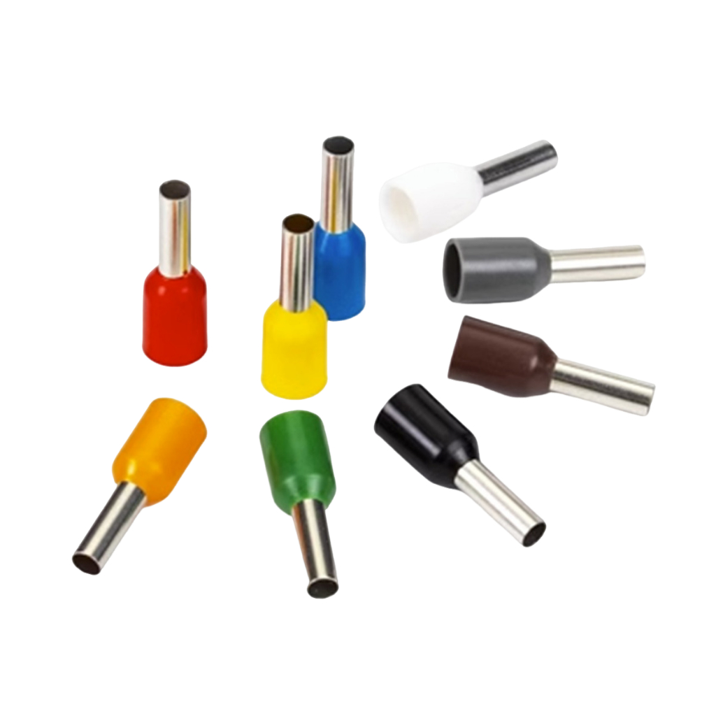 Kit Terminal Tubular E6012 P/ Fio 6mm Escolha A Cor 100 Peças | Shopee ...