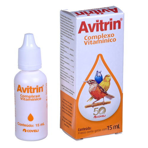 Avitrin Complexo Vitamínico de 15ml - Coveli | Shopee Brasil