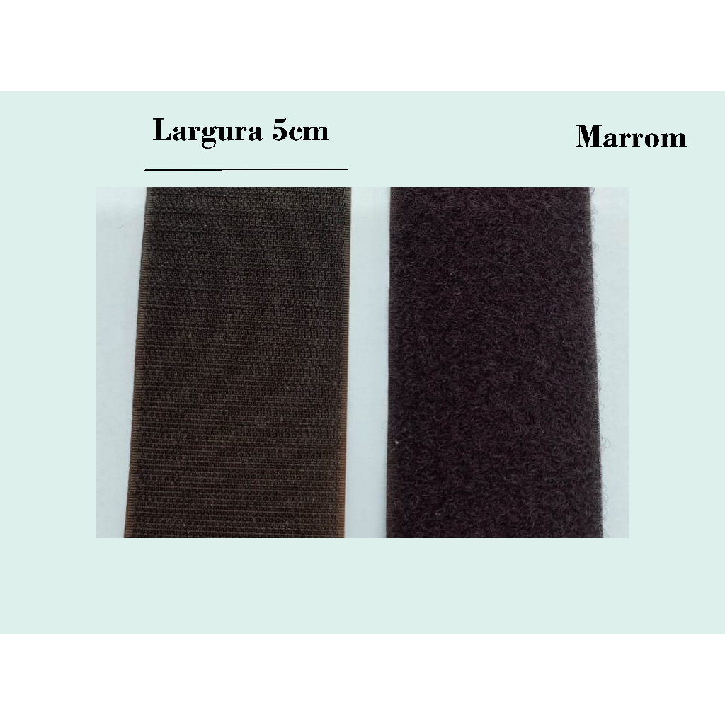 Fecho De Contato / VELCRO Autocolante Adesivado - Macho E Fêmea (Rolo ...