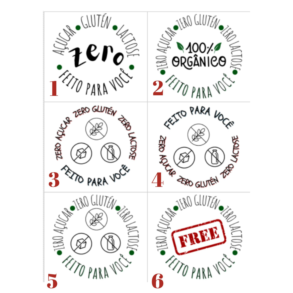 70 unidades de Etiquetas Adesiva 2,5 x 2,5 cm, adesivo lacre, Zero ...