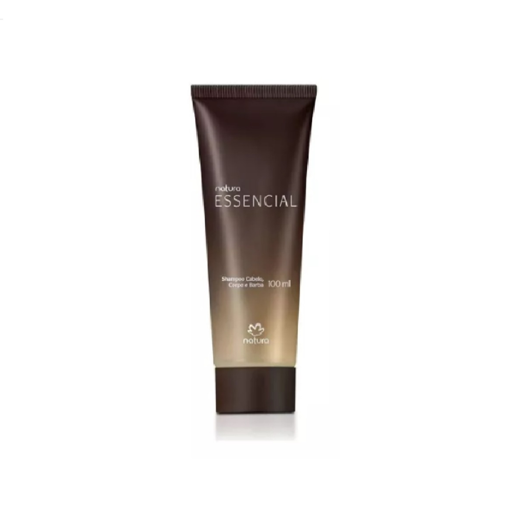 Natura Shampoo 3 Em 1 Cabelo Corpo E Barba Essencial 100ml | Shopee Brasil