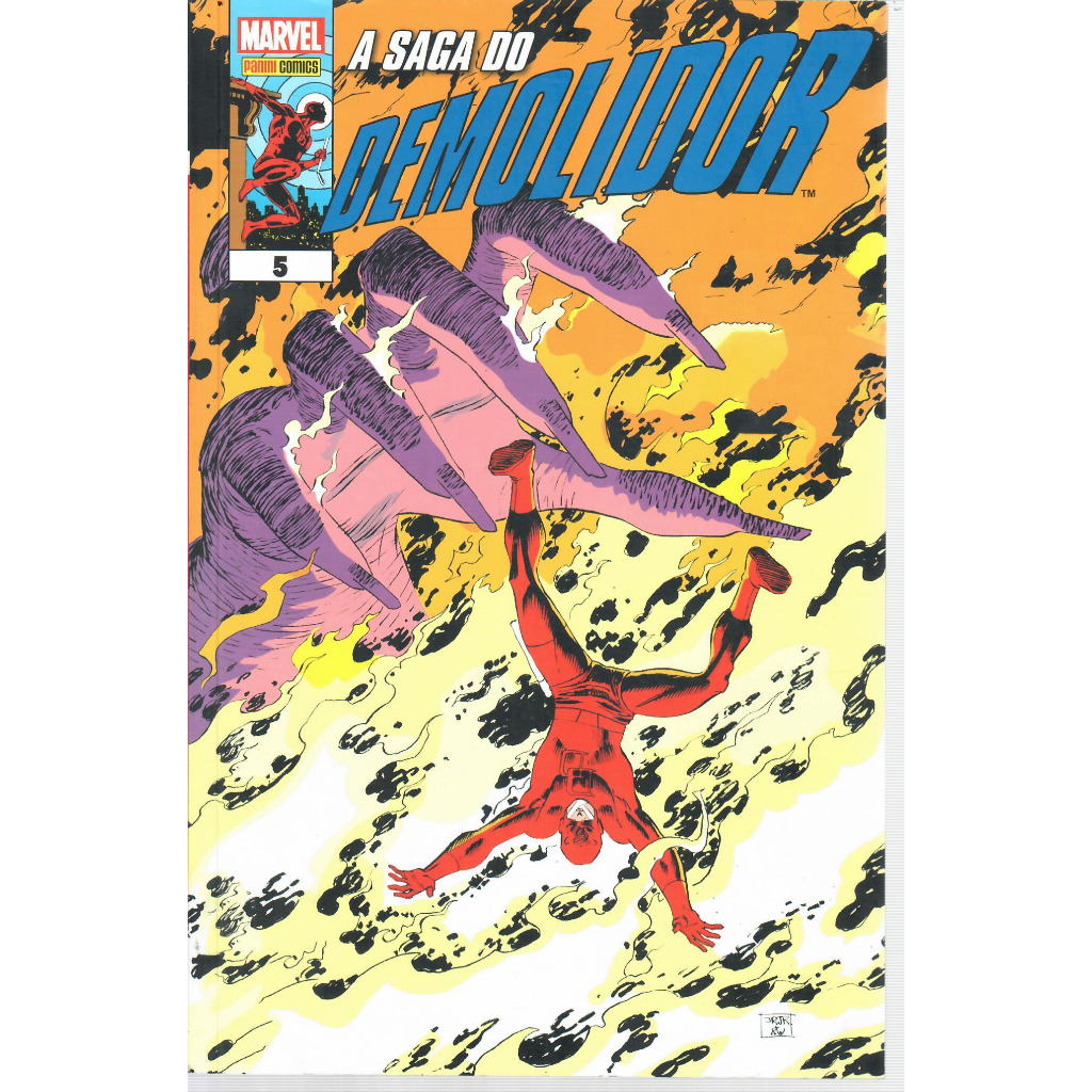 A Saga Do Demolidor Vol. 5 (07/2022) Panini _ Capa Cartão | Shopee Brasil
