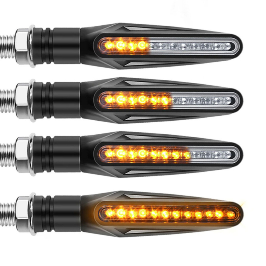 Kit Com 4 Seta Pisca Led Para Motos Honda Cb250f Twister 2019 Fan Titan ...
