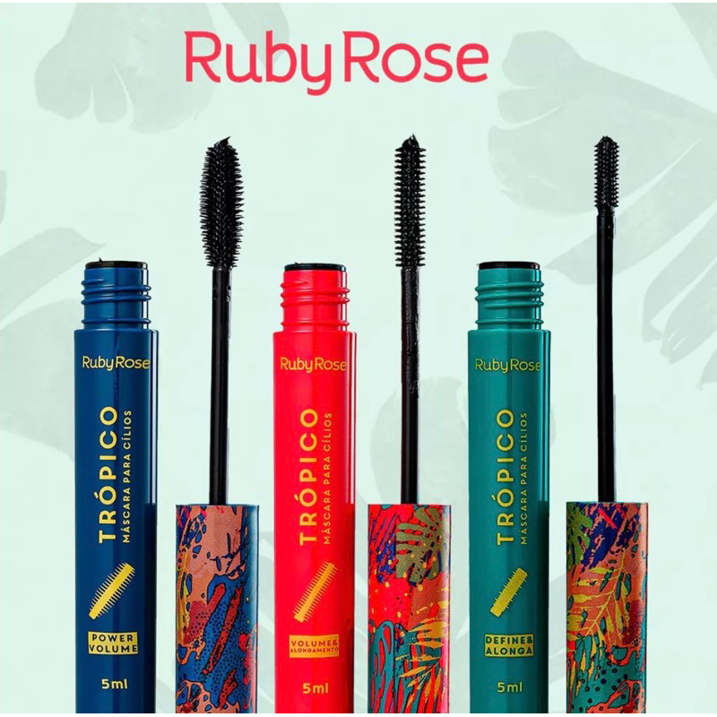 Máscara Para Cílios Rímel tropico Ruby Rose | Shopee Brasil
