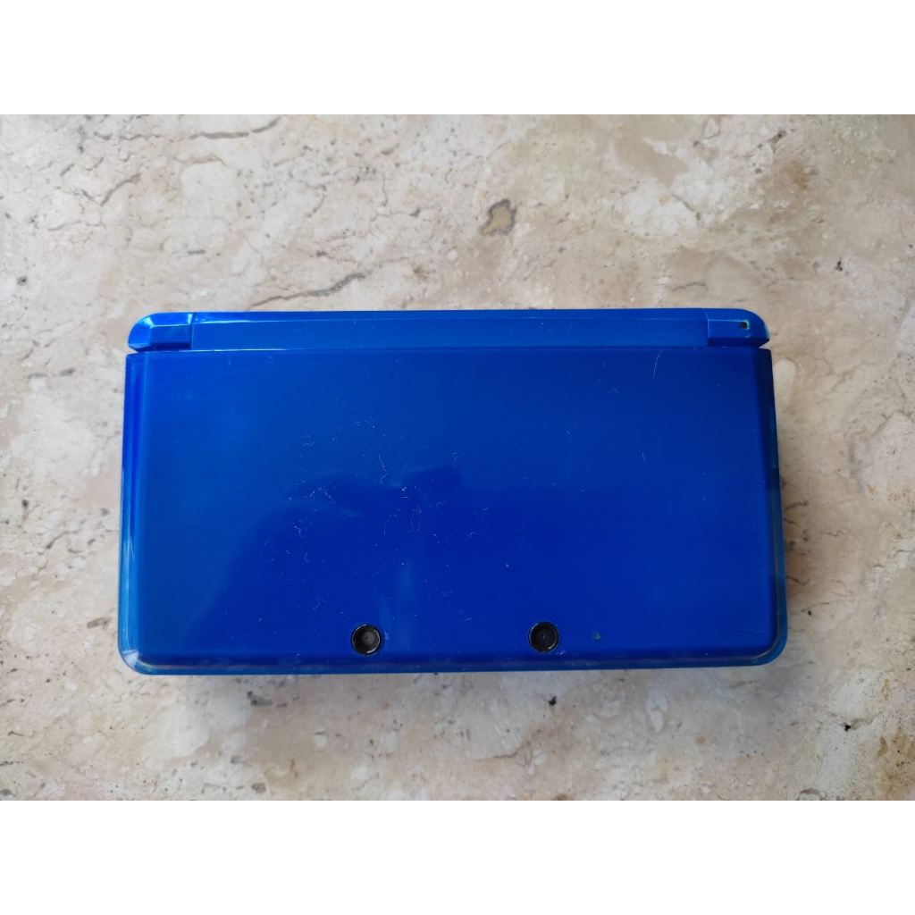 Nintendo 3ds Original Azul Escuro Desbloqueado | Shopee Brasil